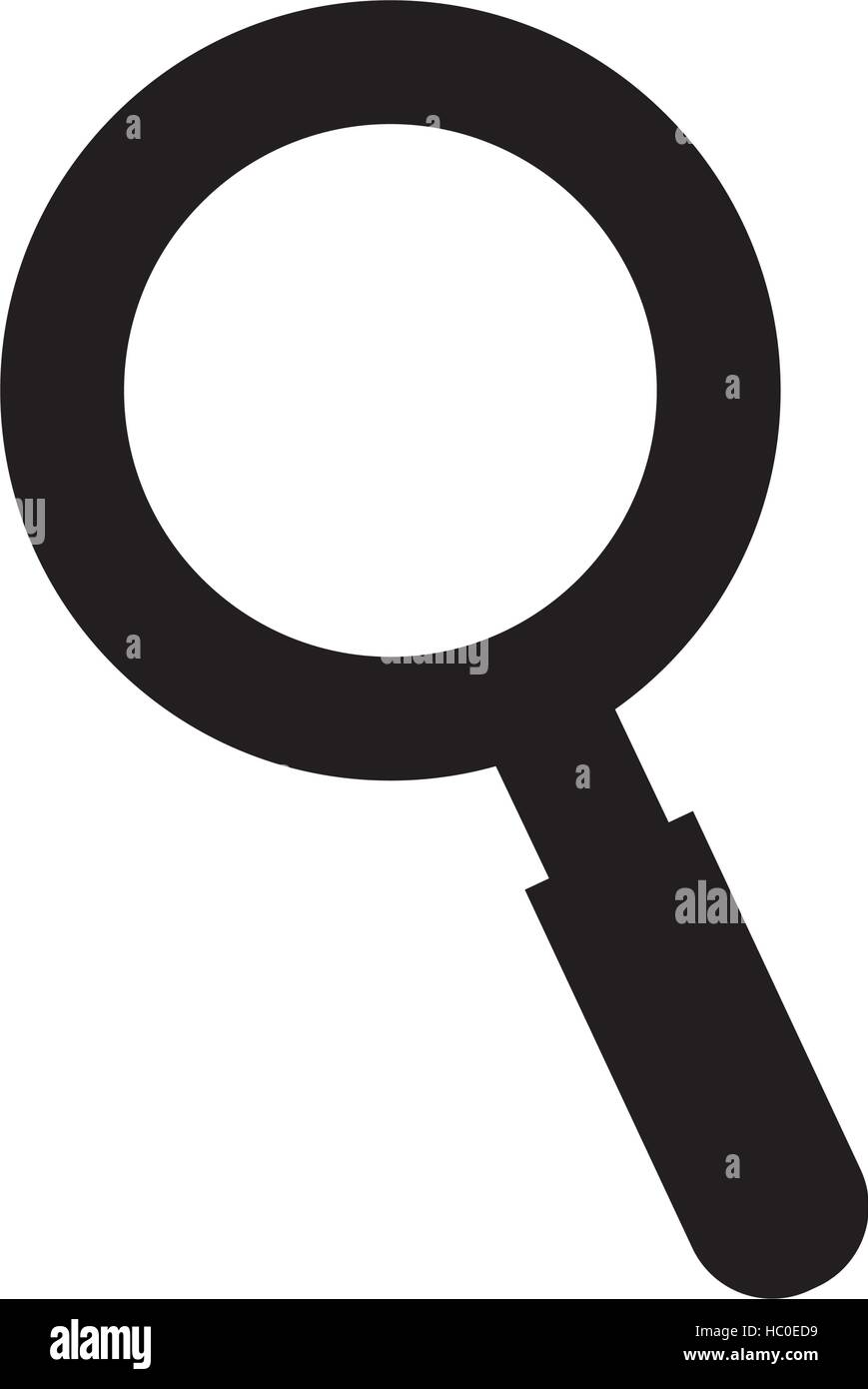 magnifying glass lupe icon vector illustration graphic design Stock ...