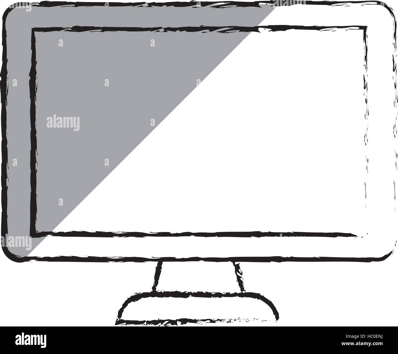 TV screen technology icon vector illustration graphic design Stock ...