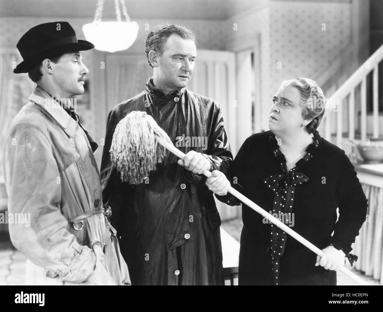 LAUGHING AT TROUBLE, from left: John Carradine, James Burke, Jane ...