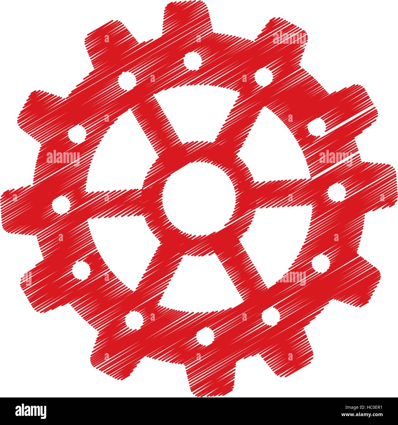 gear cog wheel icon vector illustration graphic design Stock Vector ...