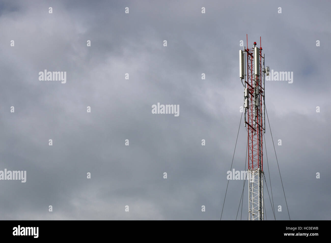repeater antenna tower Stock Photo - Alamy