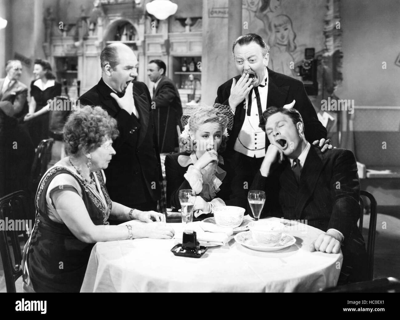 LADY BODYGUARD, seated from left: Maude Eburne, Anne Shirley, Eddie ...