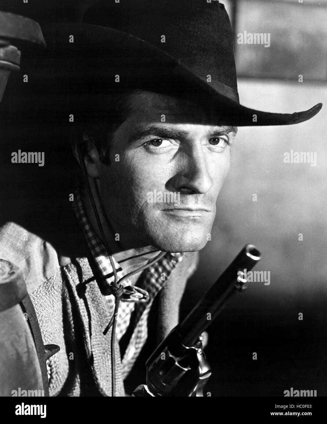 THE LAWLESS BREED, Hugh O'Brian, 1953 Stock Photo - Alamy