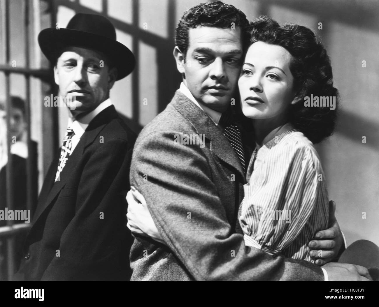 LADY CHASER, from left: Frank Ferguson, Robert Lowery, Inez Cooper ...