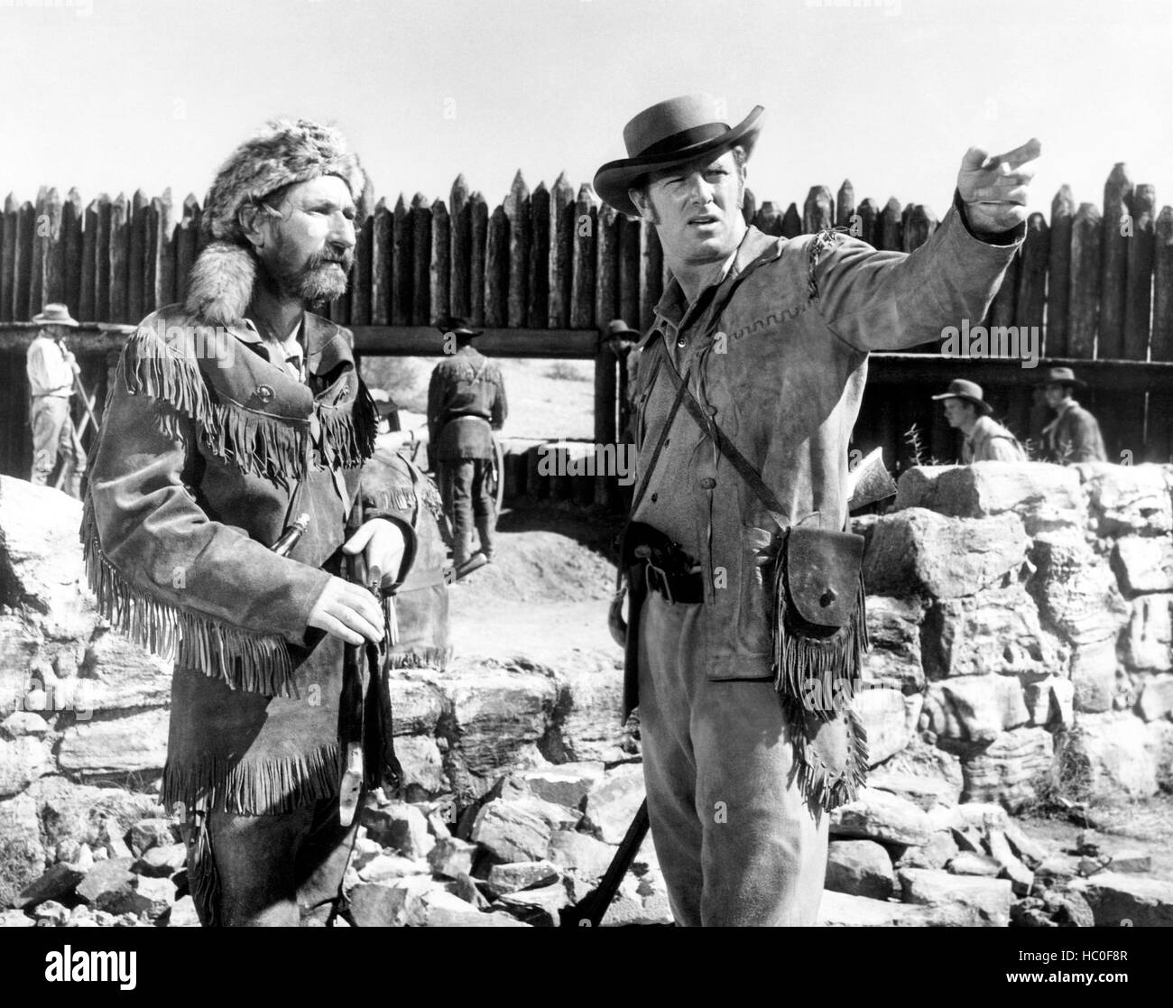 THE LAST COMMAND, from left: Arthur Hunnicutt, Sterling Hayden, 1955 ...