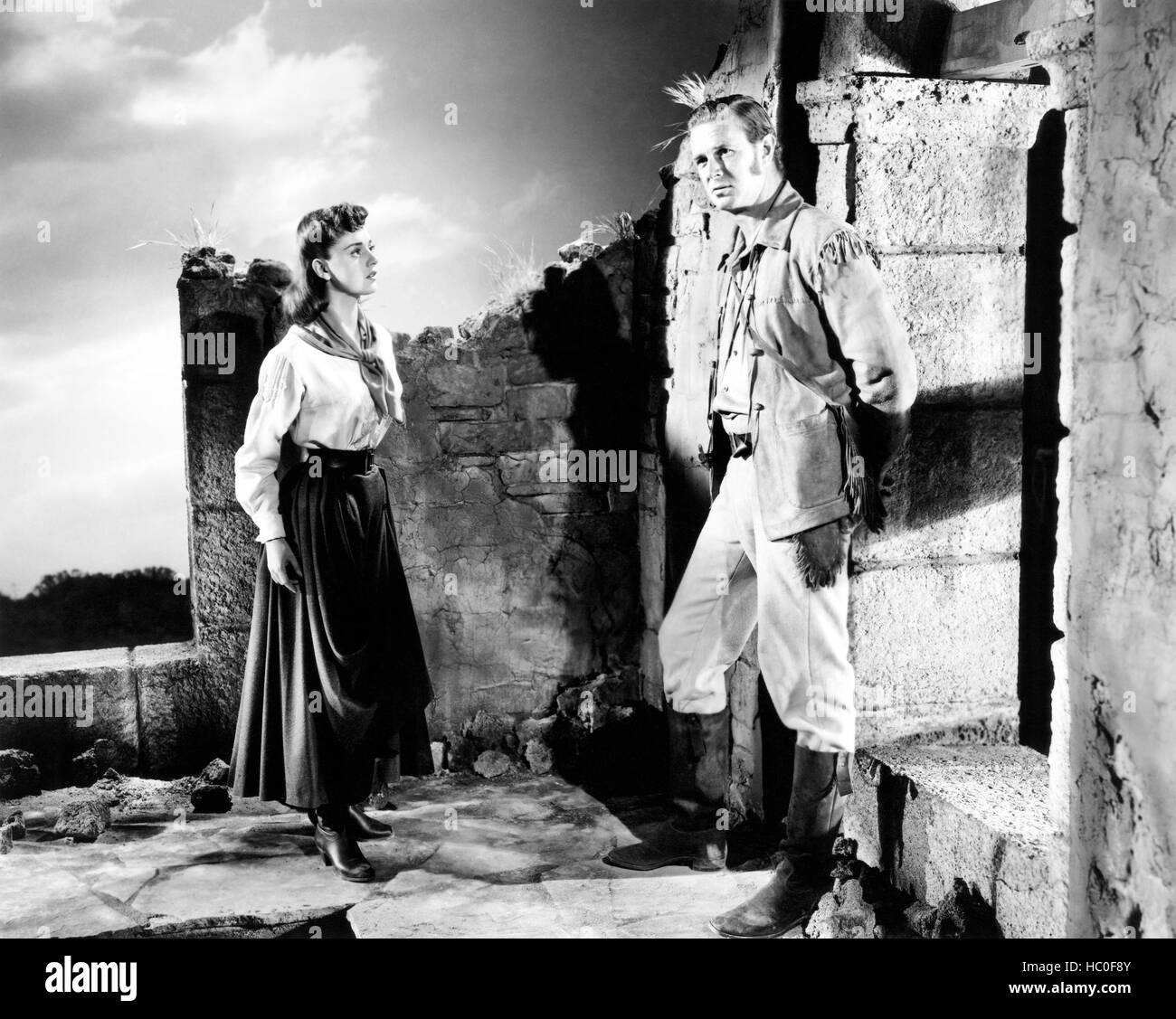 THE LAST COMMAND, from left, Anna Maria Alberghetti, Sterling Hayden ...