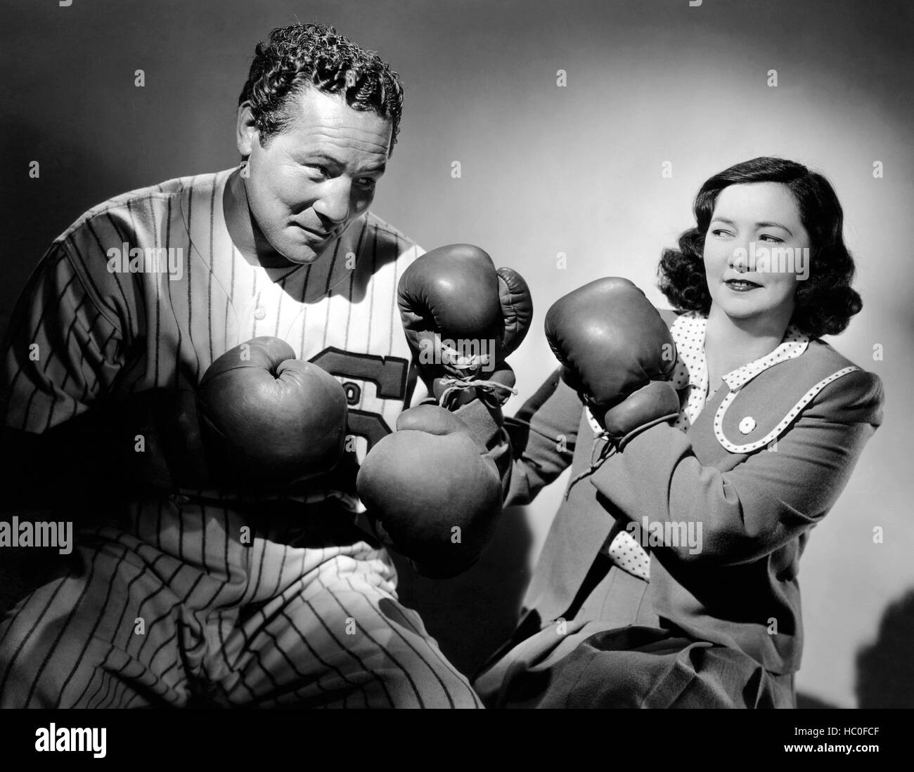 LADIES' DAY, Max Baer, Patsy Kelly, 1943 Stock Photo - Alamy