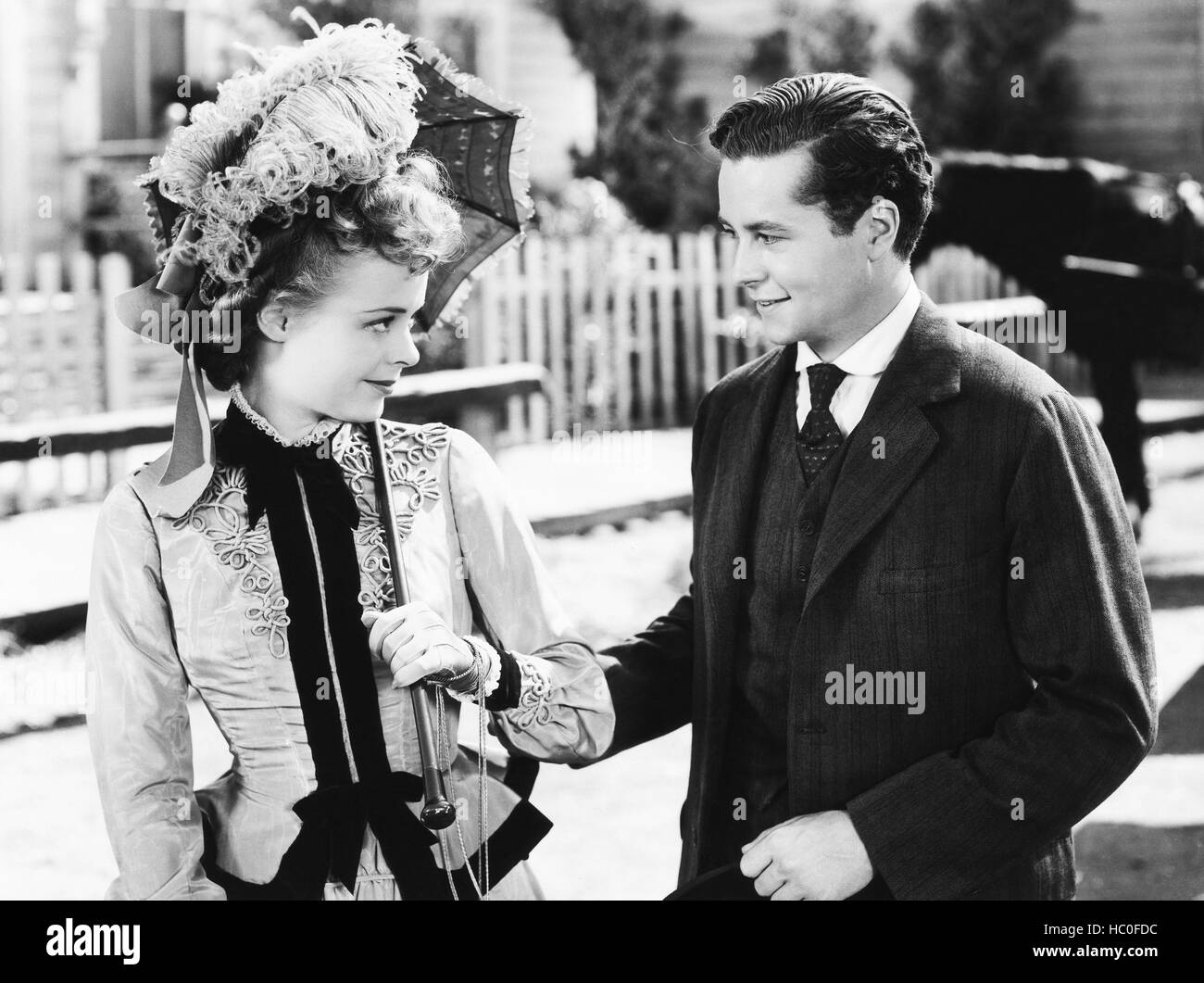 LADDIE, from left: Virginia Gilmore, Tim Holt, 1940 Stock Photo - Alamy