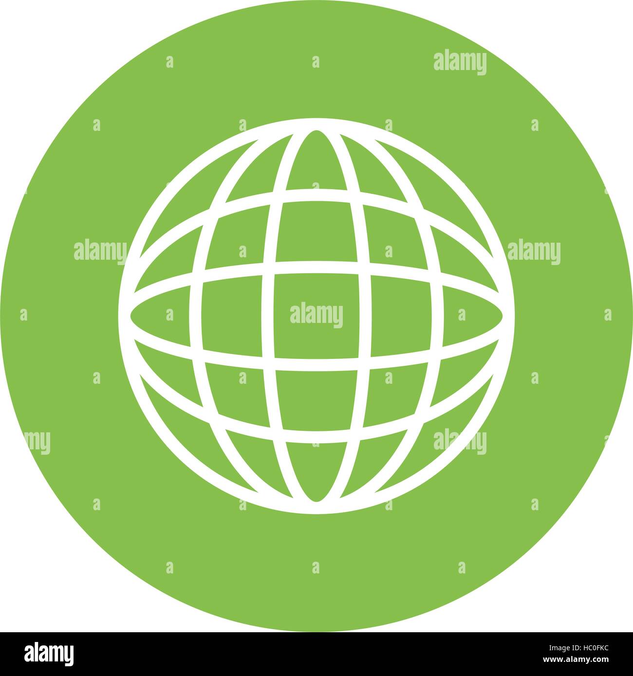 global sphere symbol icon vector illustration graphic design Stock ...