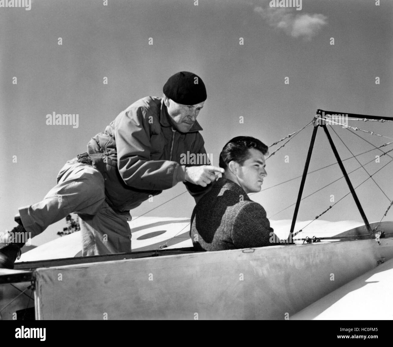 LAFAYETTE ESCADRILLE, William Wellman directing his son William Wellman ...