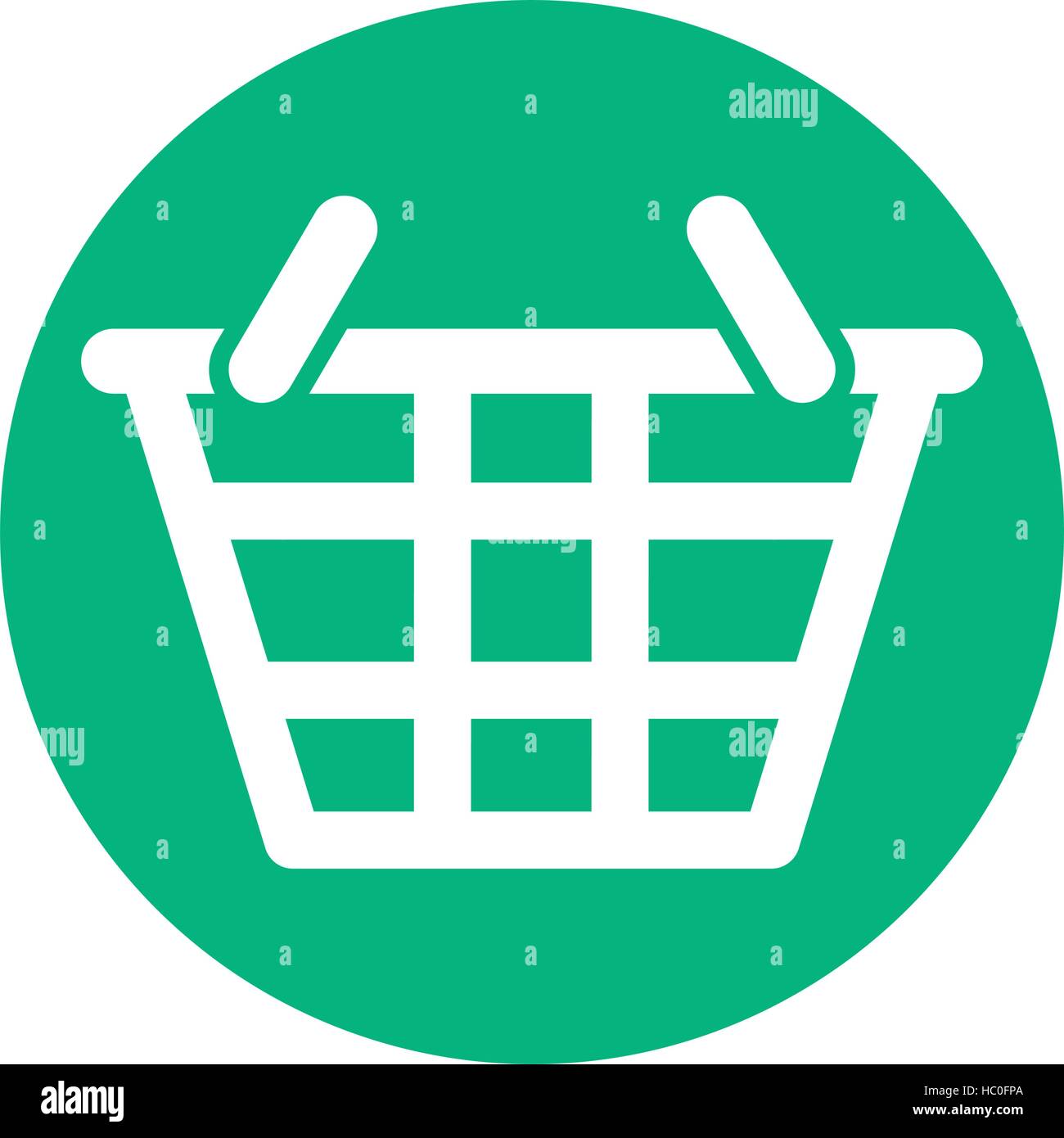 Shopping basket symbol icon vector illustration graphic design Stock ...