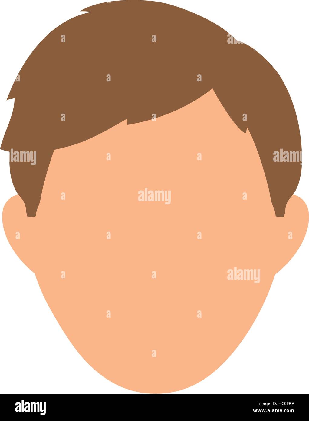 Faceless man character icon vector illustration graphic design Stock ...