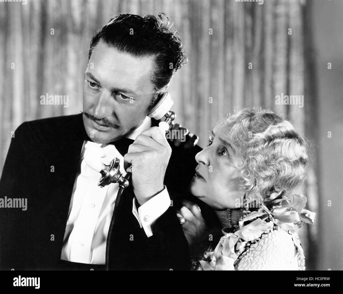 LADY FOR A DAY, from left: Warren William, May Robson, 1933 Stock Photo ...