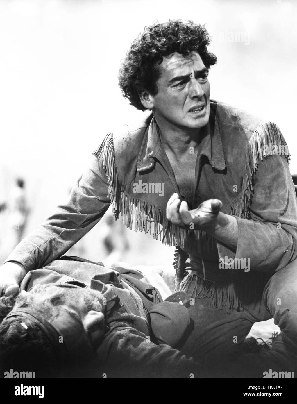 THE LAST FRONTIER, from left: James Whitmore, Victor Mature, 1955 Stock ...