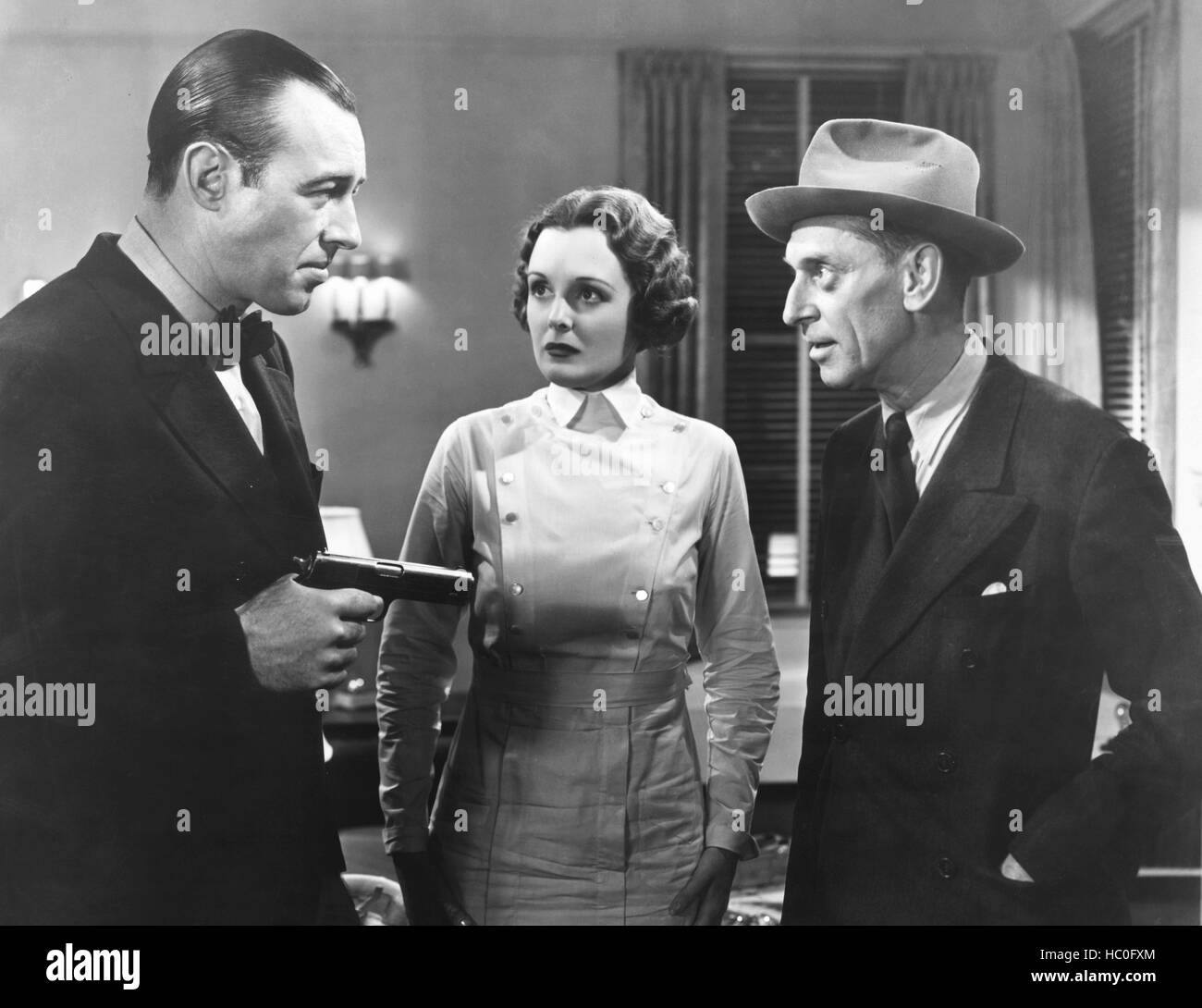 LADY FROM NOWHERE, from left: Norman Willis, Mary Astor, John Tyrrell ...