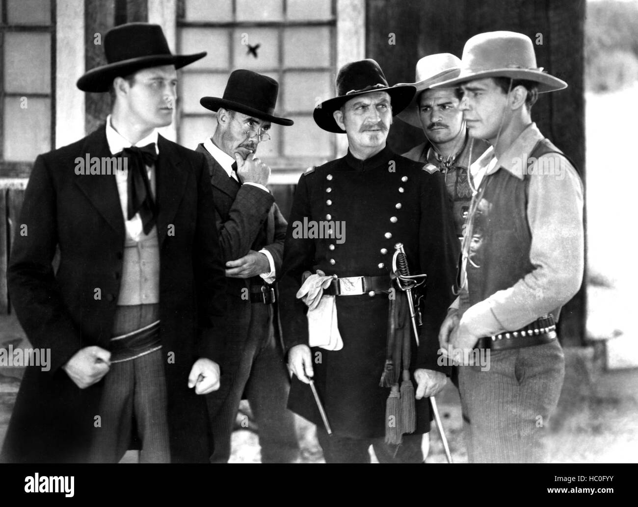 THE LAST FRONTIER, Francis X. Bushman, Jr., Claude Peyton (officer ...