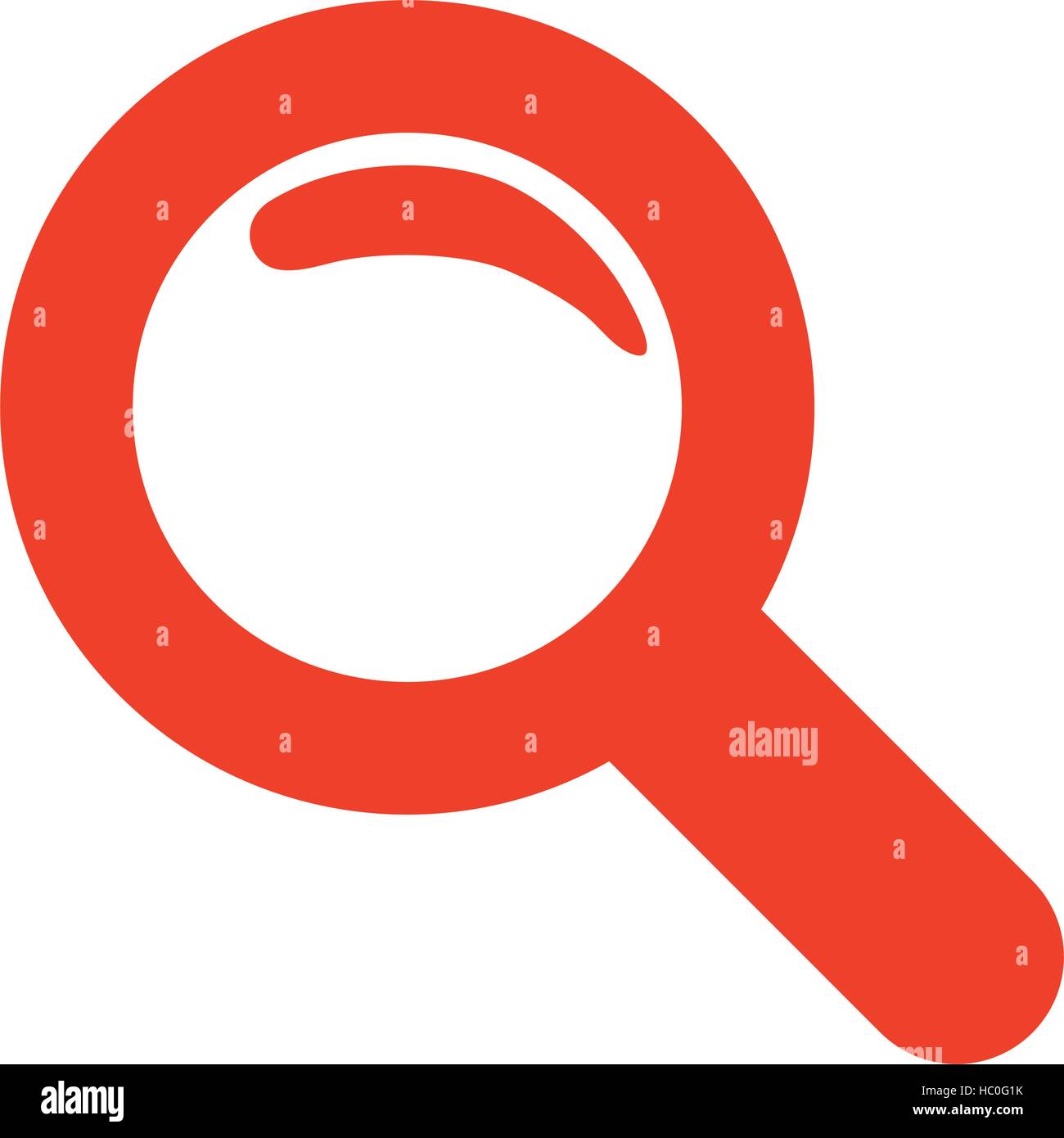 magnifying glass lupe icon vector illustration graphic design Stock ...