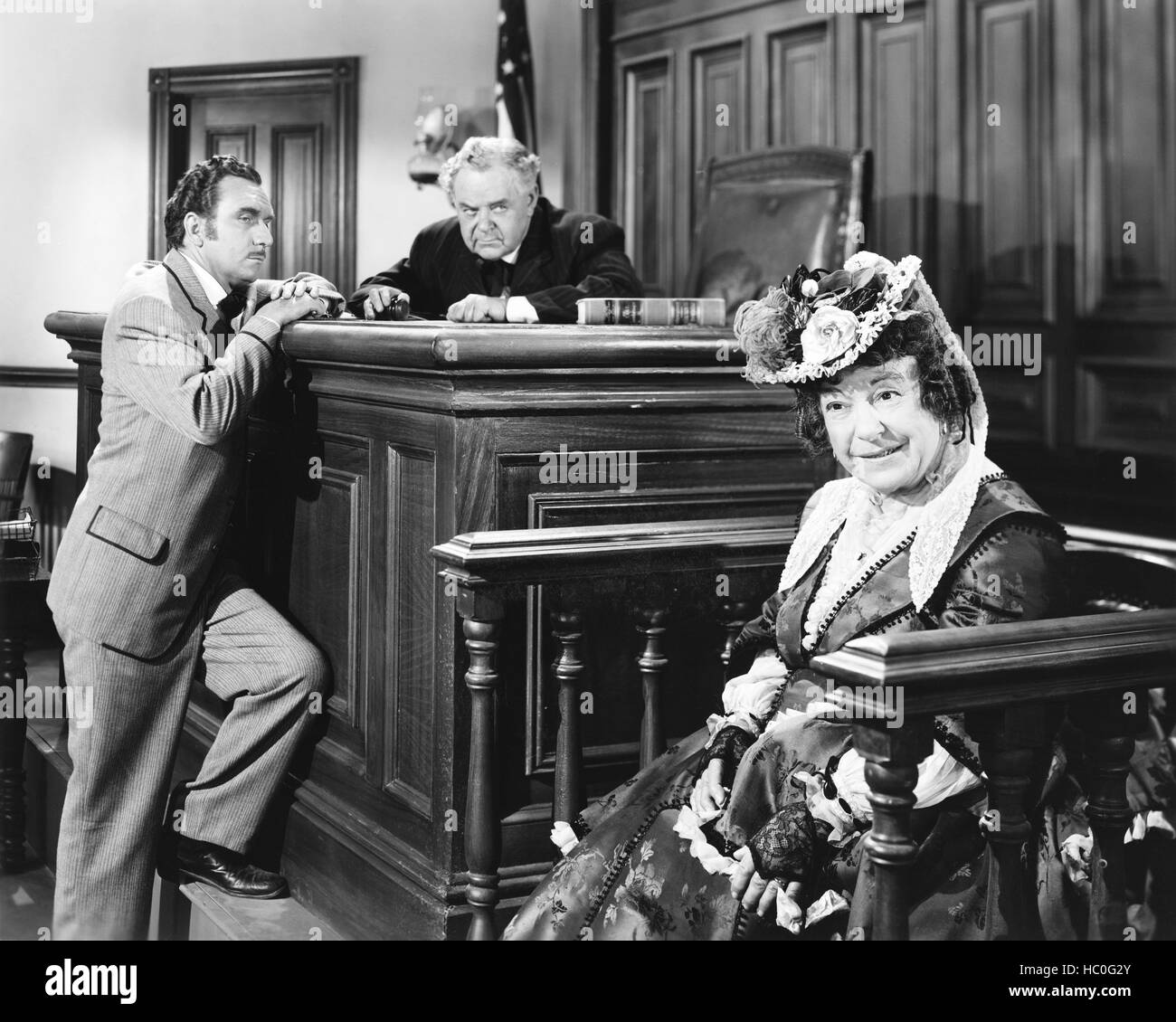 THE LADY FROM TEXAS, from left: Kenneth Patterson, Gene Lockhart ...