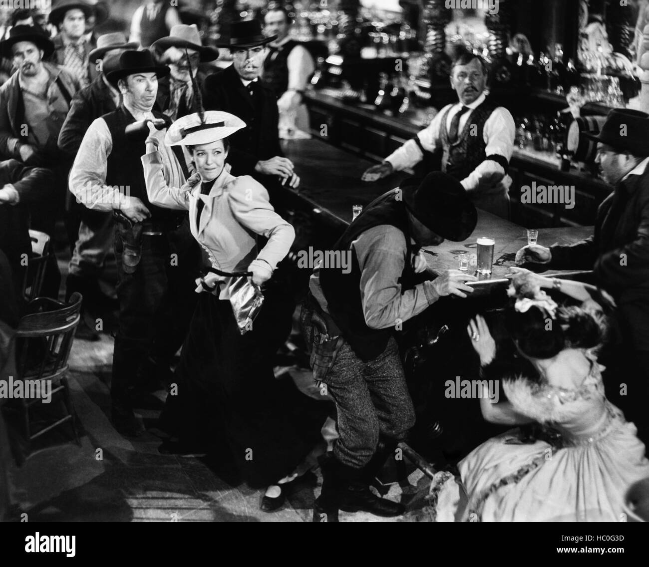 THE LADY FROM CHEYENNE, Loretta Young (center), 1941 Stock Photo - Alamy