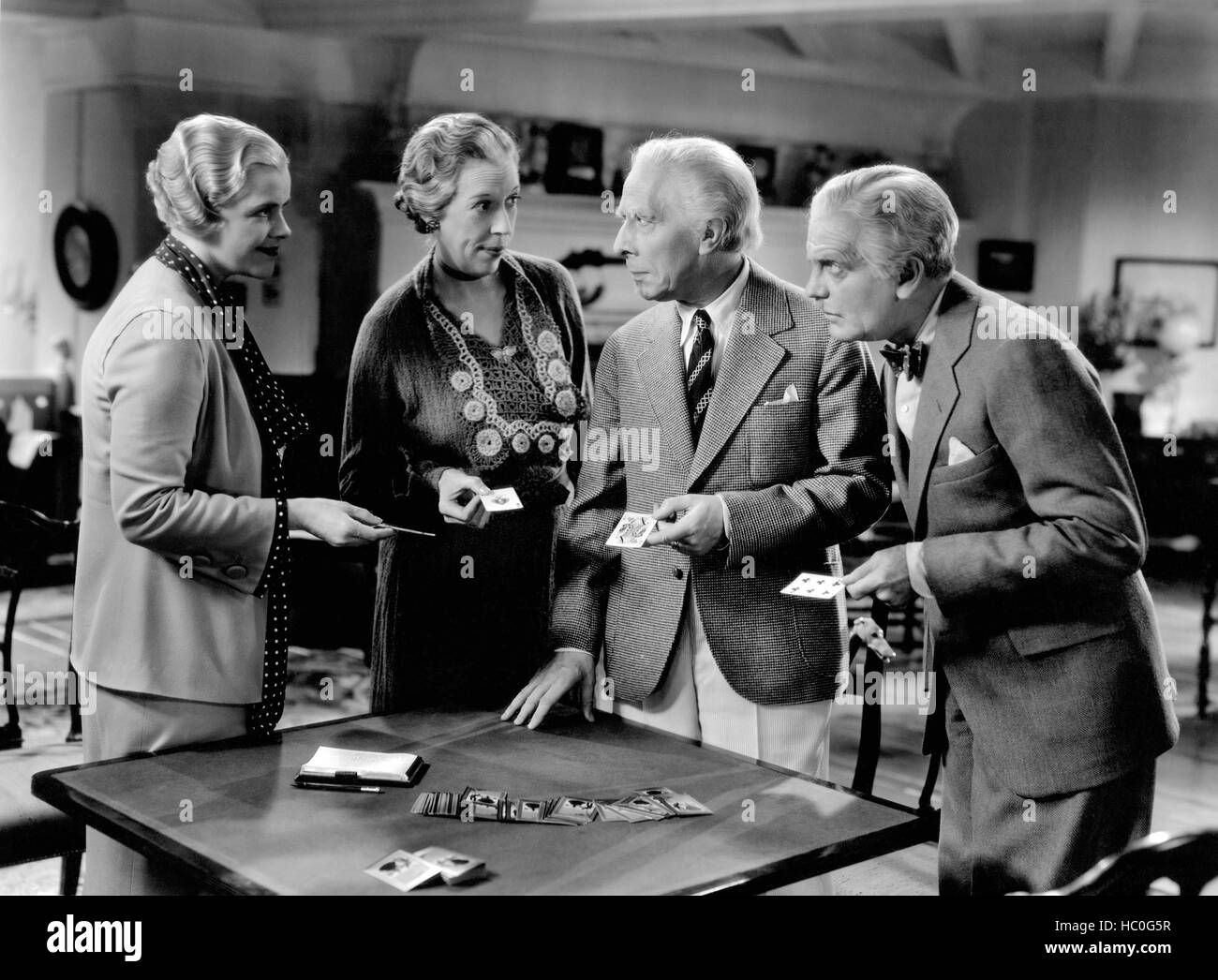 THE LAST GENTLEMAN, l-r: Janet Beecher, Edna May Oliver, George Arliss ...