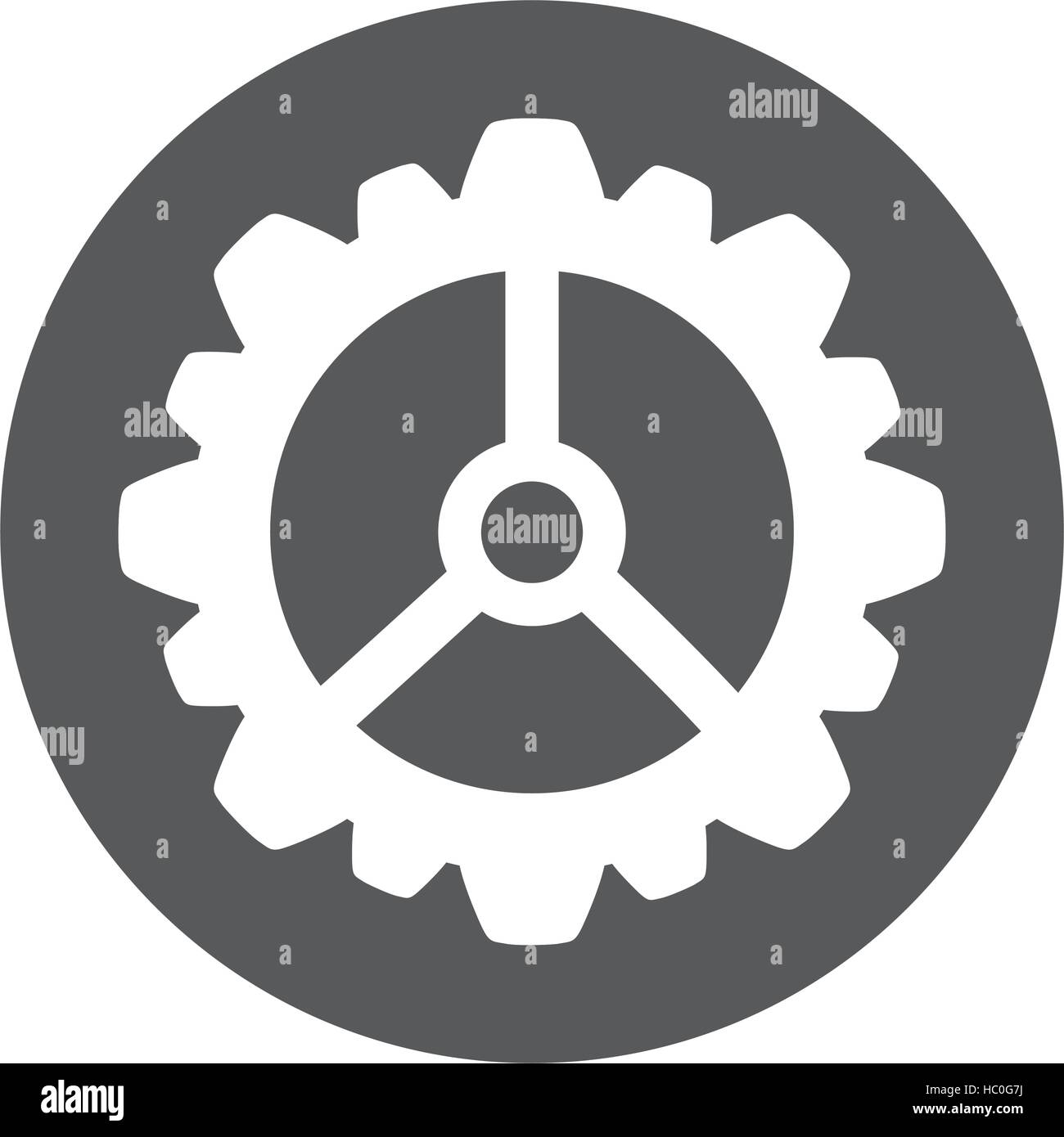 gear cog wheel icon vector illustration graphic design Stock Vector ...