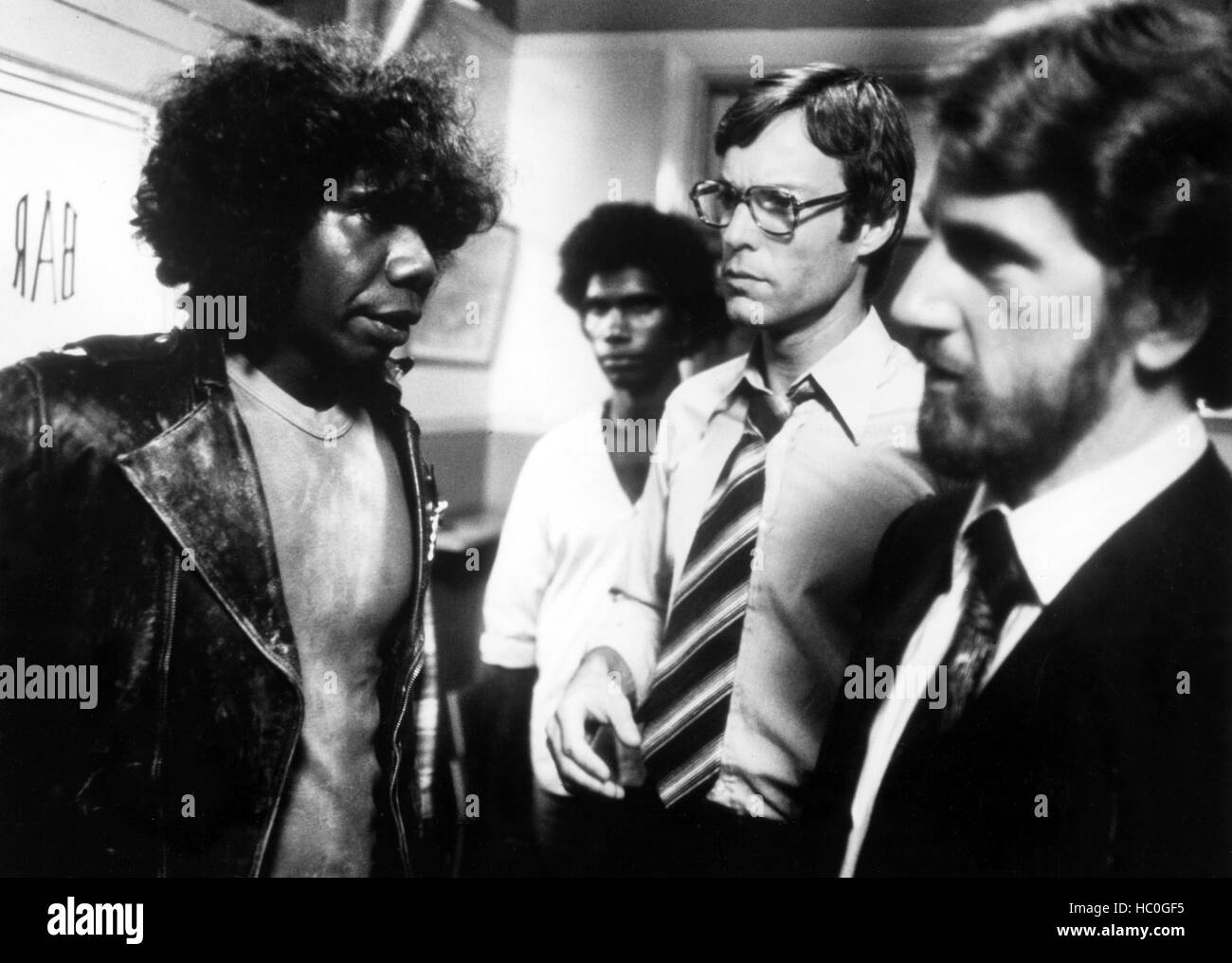 THE LAST WAVE, David Gulpilil, Richard Chamberlain, 1977 Stock Photo ...