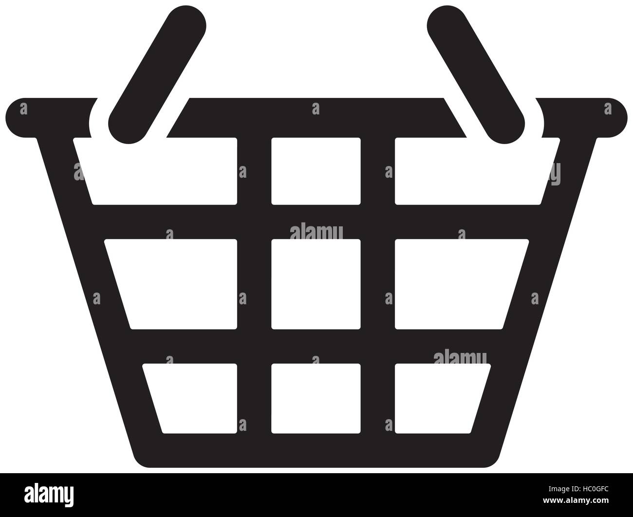 Shopping basket symbol icon vector illustration graphic design Stock ...