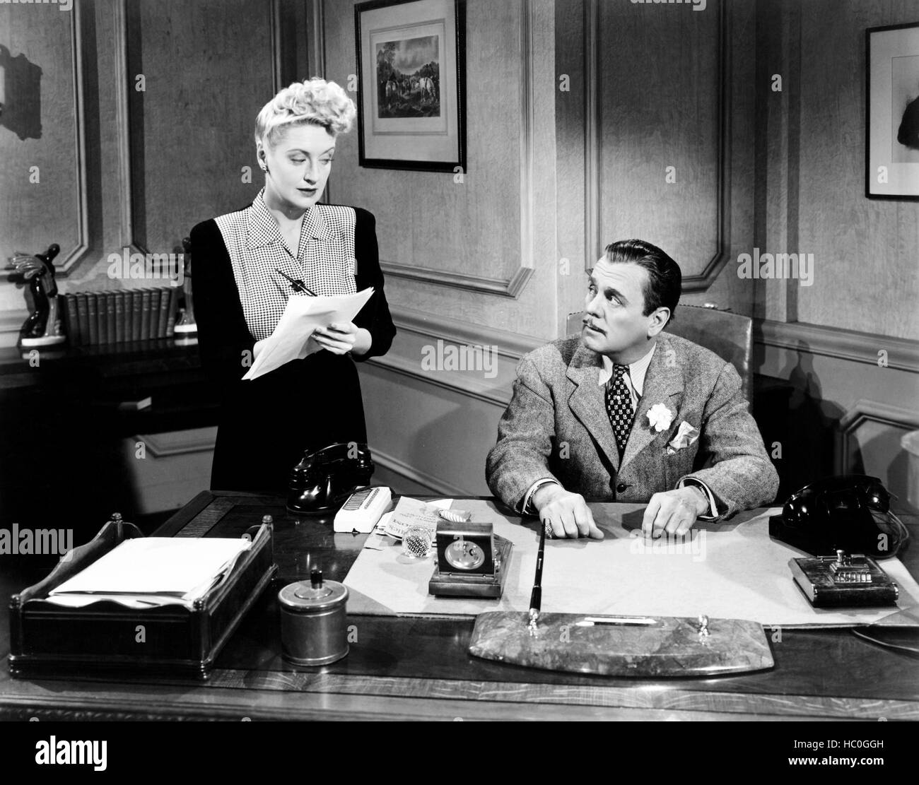 LARCENY WITH MUSIC, from left, Lee Patrick, Leo Carrillo, 1943 Stock ...