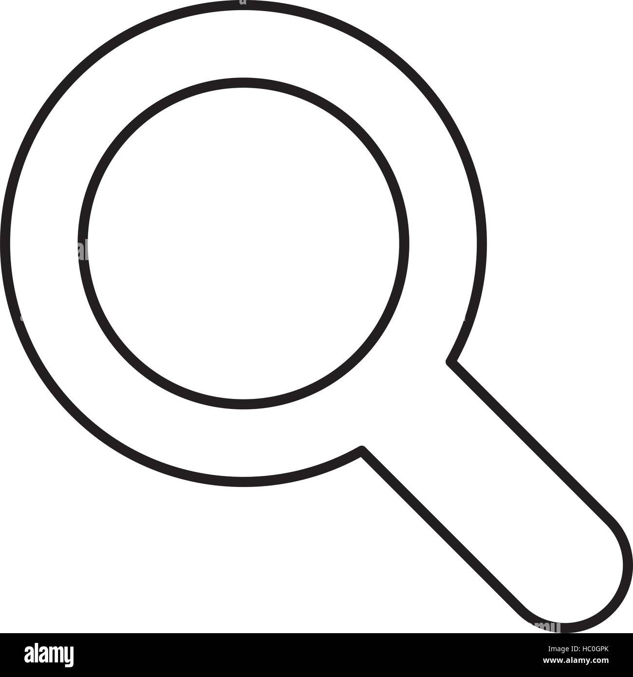 magnifying glass lupe icon vector illustration graphic design Stock ...