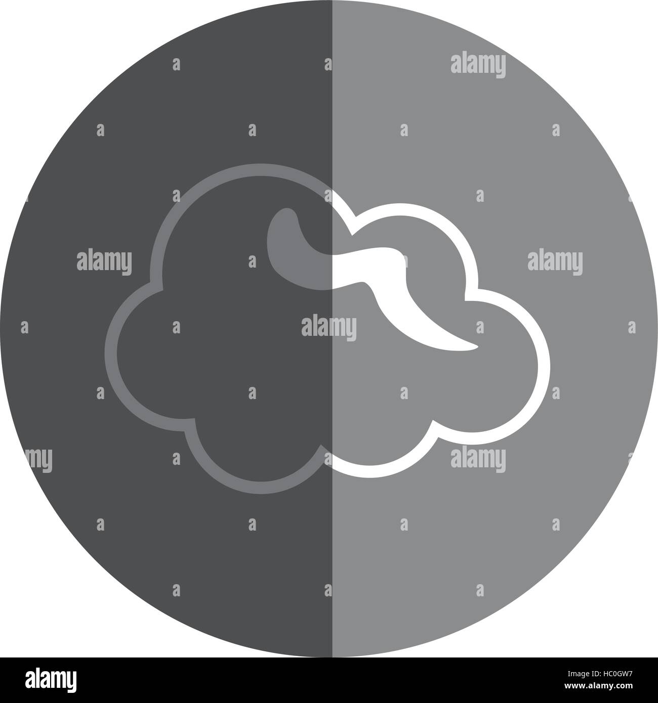 Cloud weather symbol icon vector illustration graphic design Stock ...