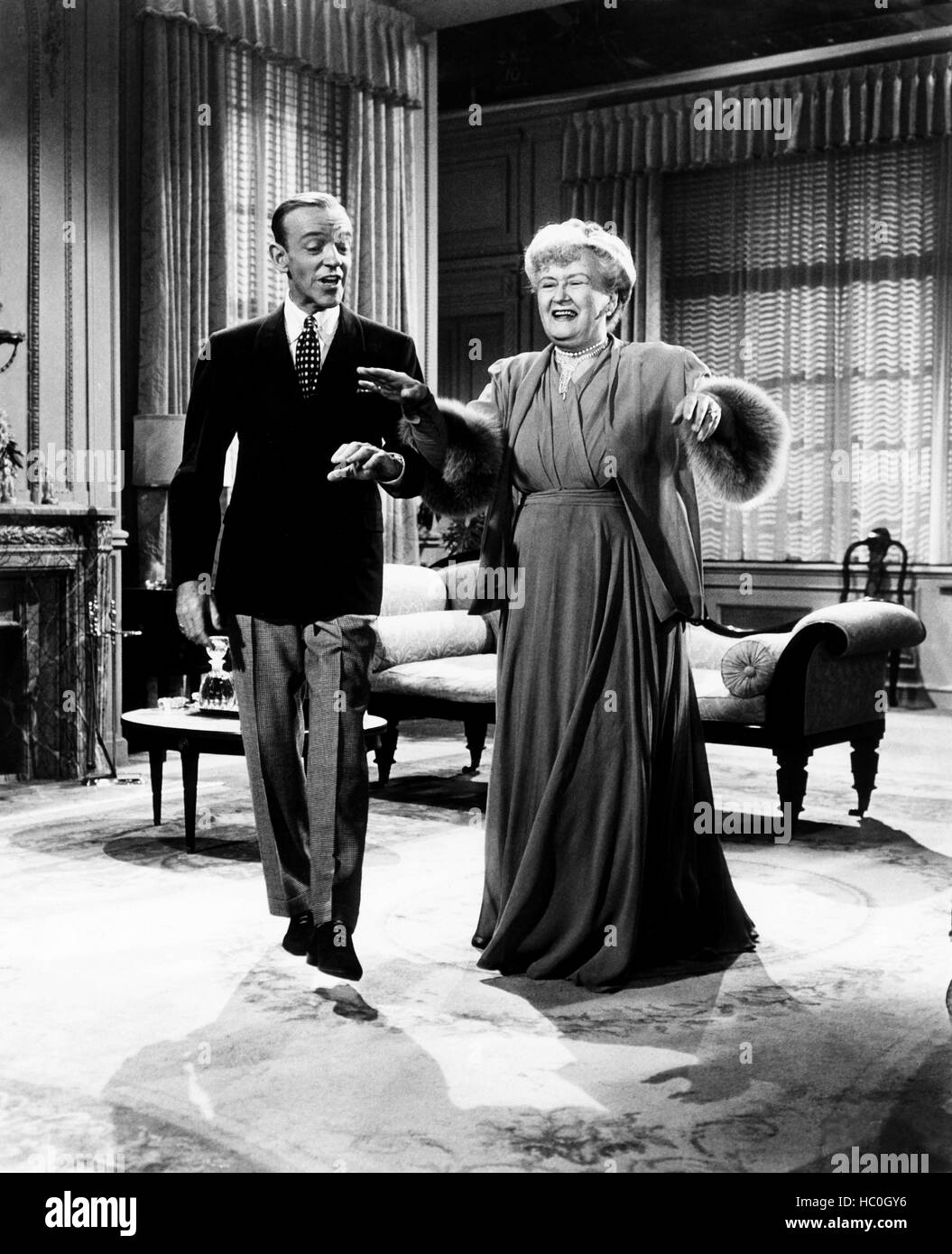 LET'S DANCE, from left, Fred Astaire, Lucile Watson, 1950 Stock Photo ...