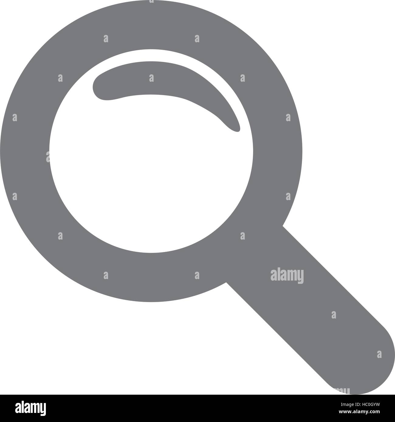 magnifying glass lupe icon vector illustration graphic design Stock ...