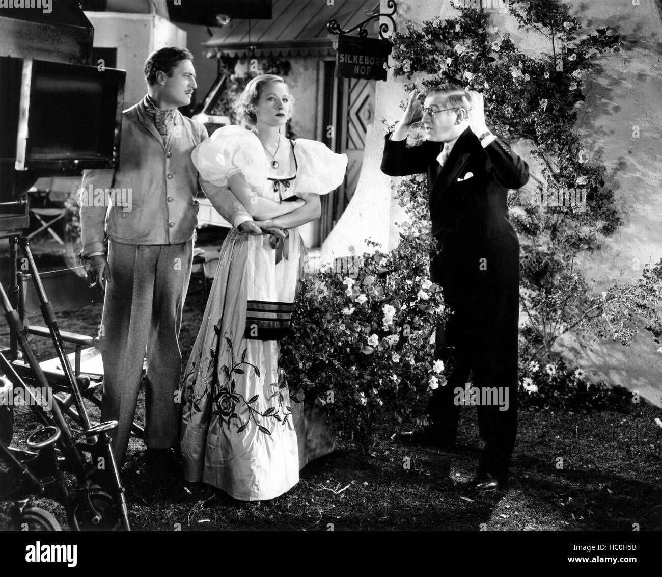 LET'S FALL IN LOVE, from left: Edmund Lowe, Tala Birell, Gregory Ratoff ...