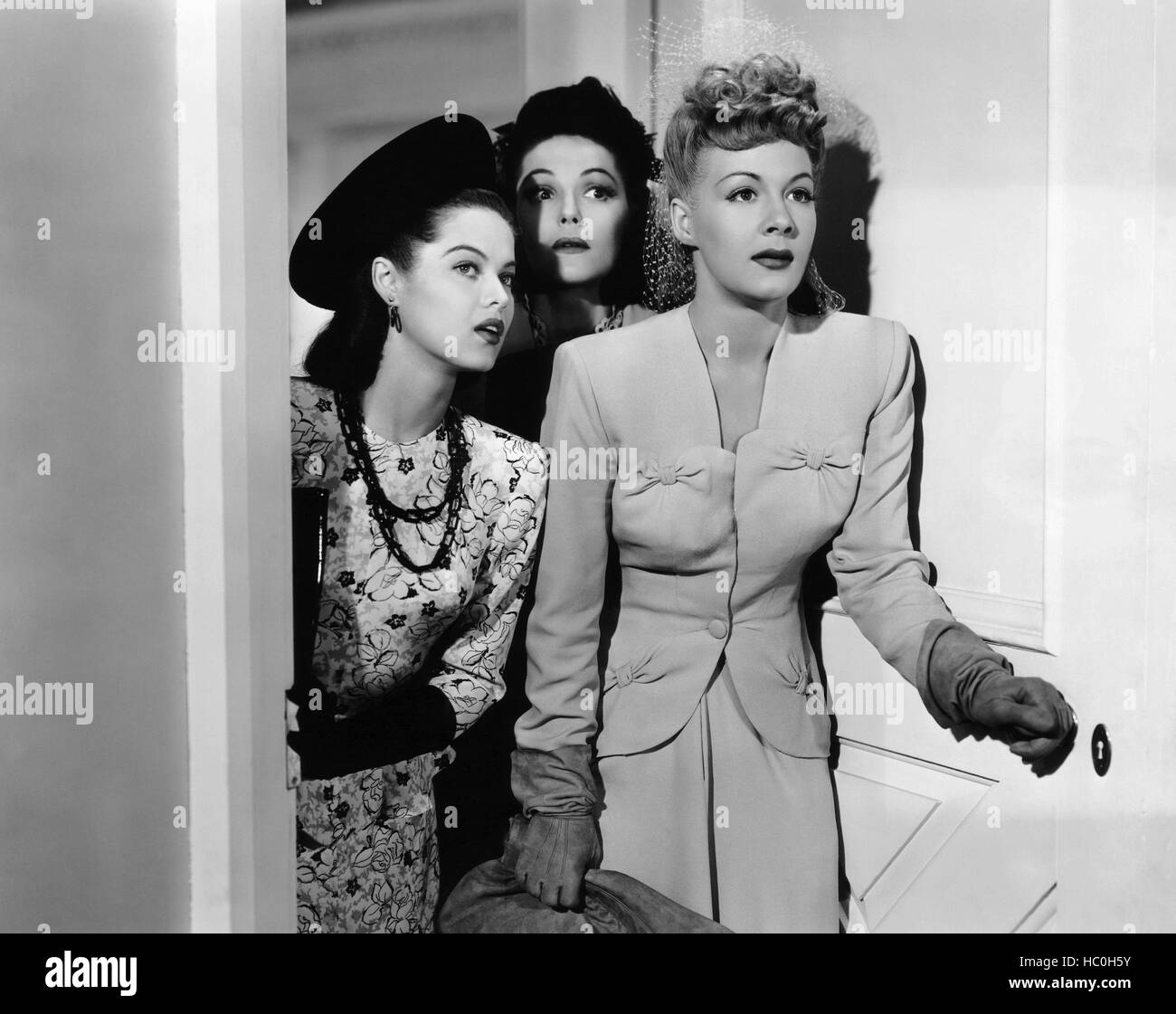 LET'S FACE IT, Dona Drake, Marjorie Weaver, Betty Hutton, 1943 Stock ...