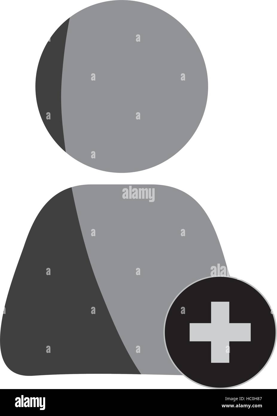 Add people symbol icon vector illustration graphic design Stock Vector ...