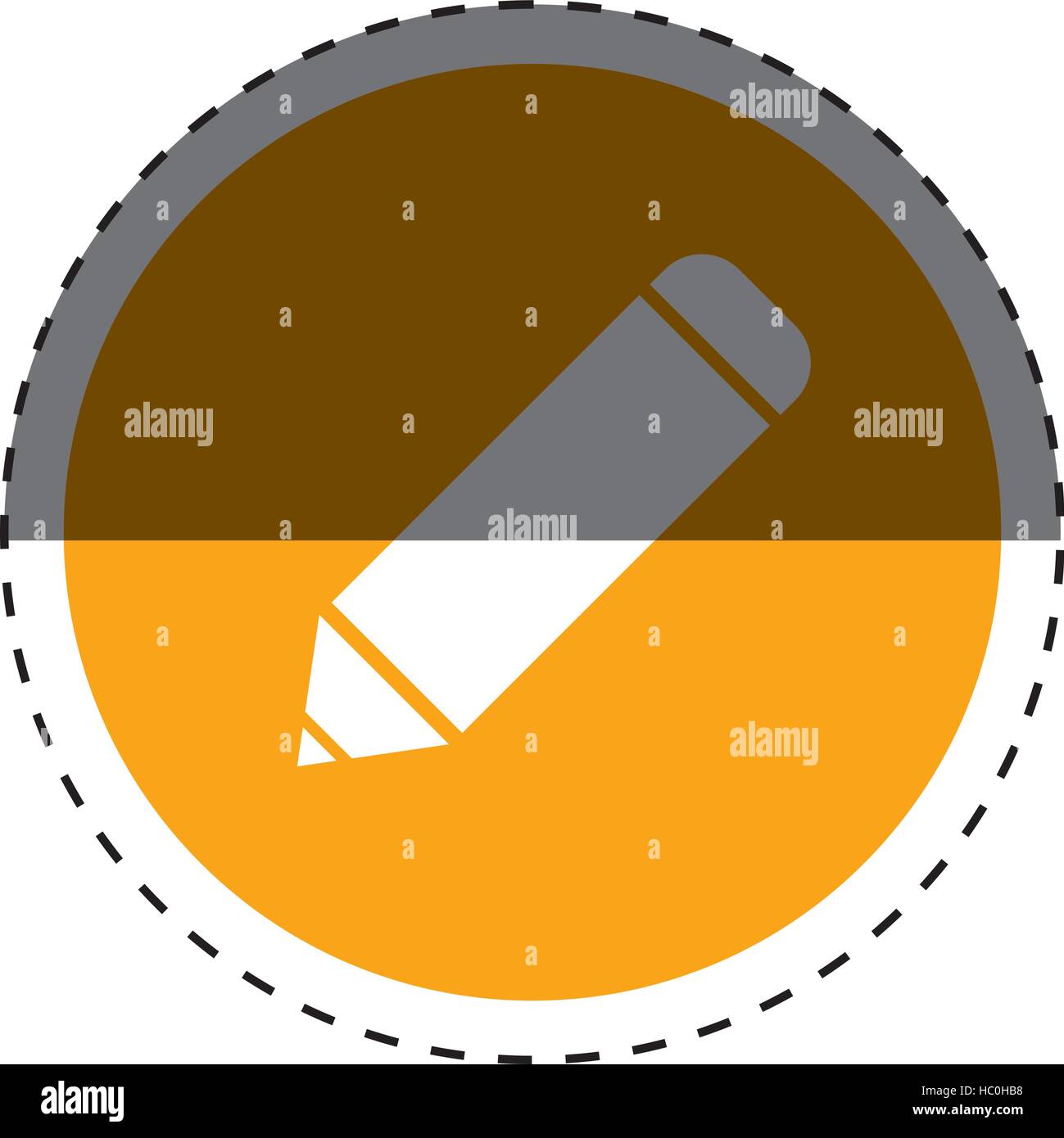 Isolated pencil symbol icon vector illustration graphic design Stock ...