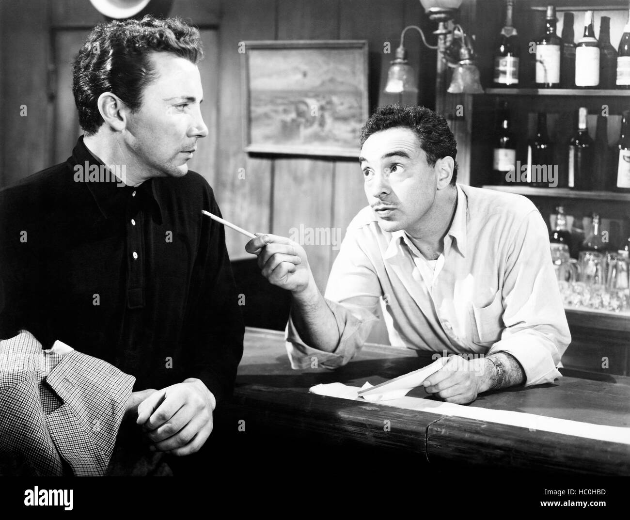 LEATHER GLOVES, from left: Cameron Mitchell, Sam Levene, 1948 Stock ...