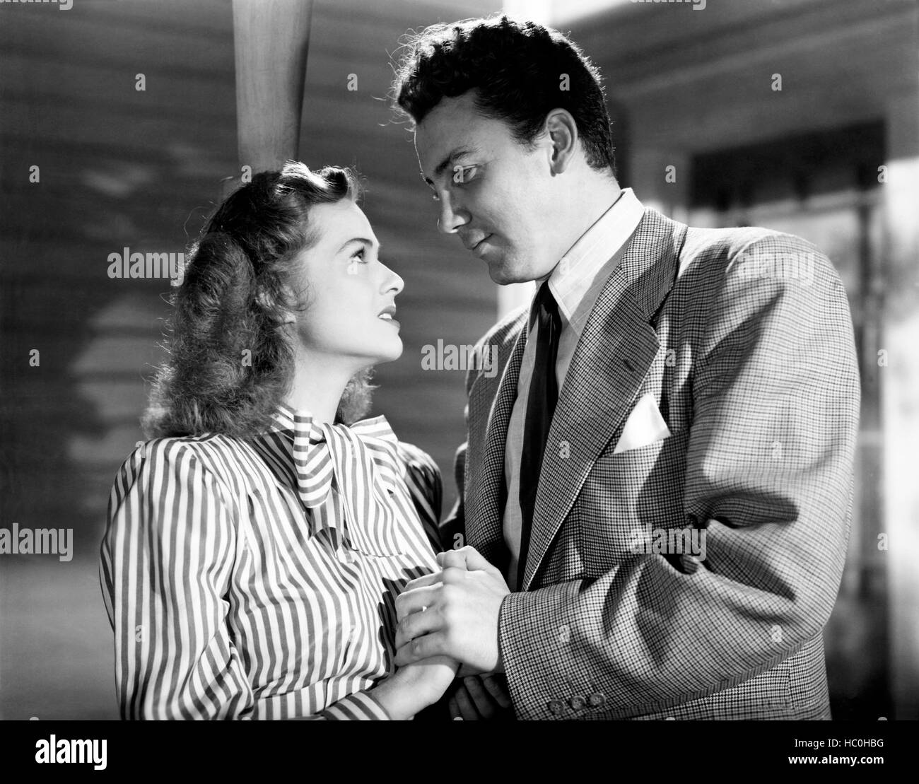 LEATHER GLOVES, from left: Jane Nigh, Cameron Mitchell, 1948 Stock ...
