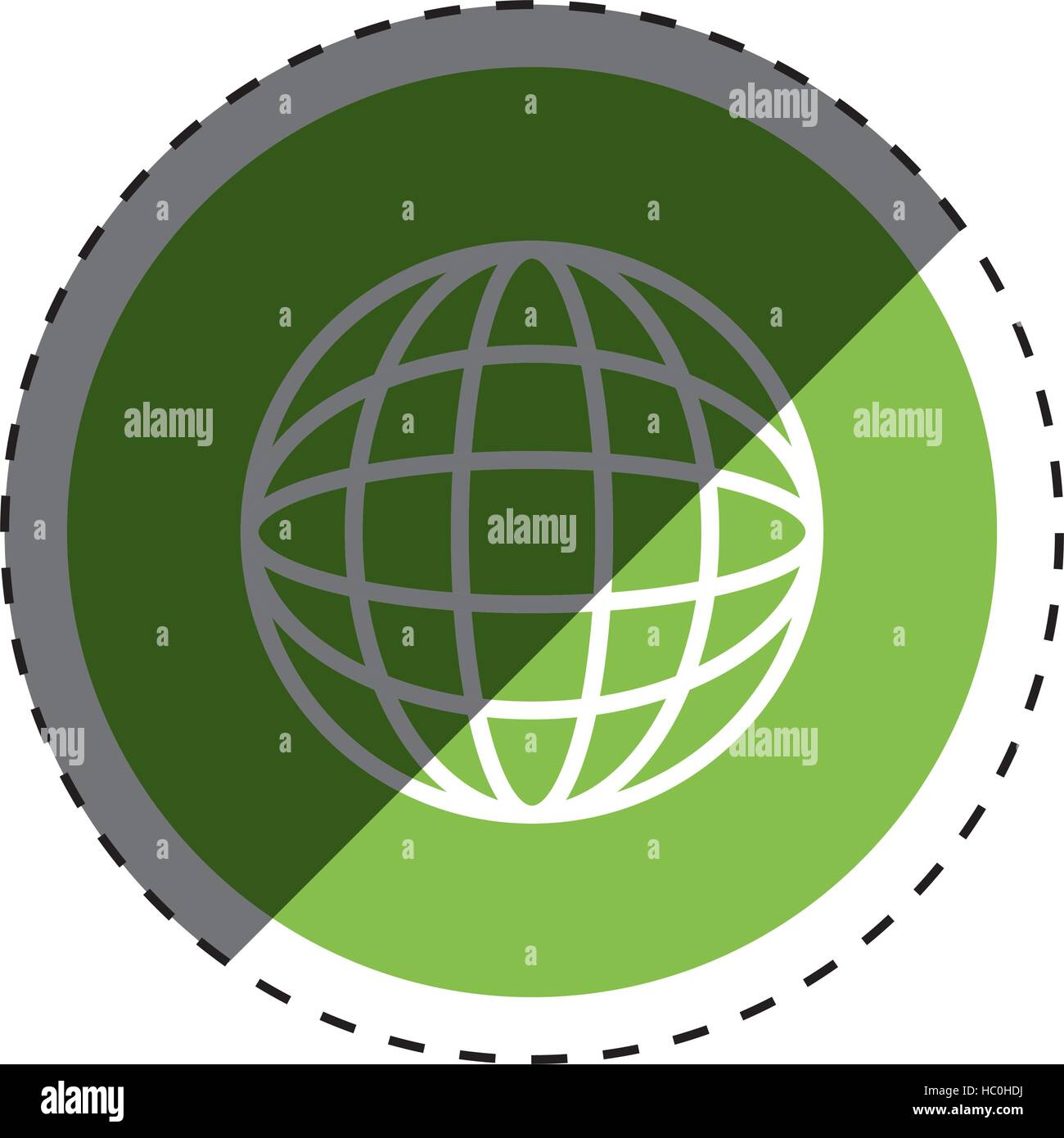 global sphere symbol icon vector illustration graphic design Stock ...