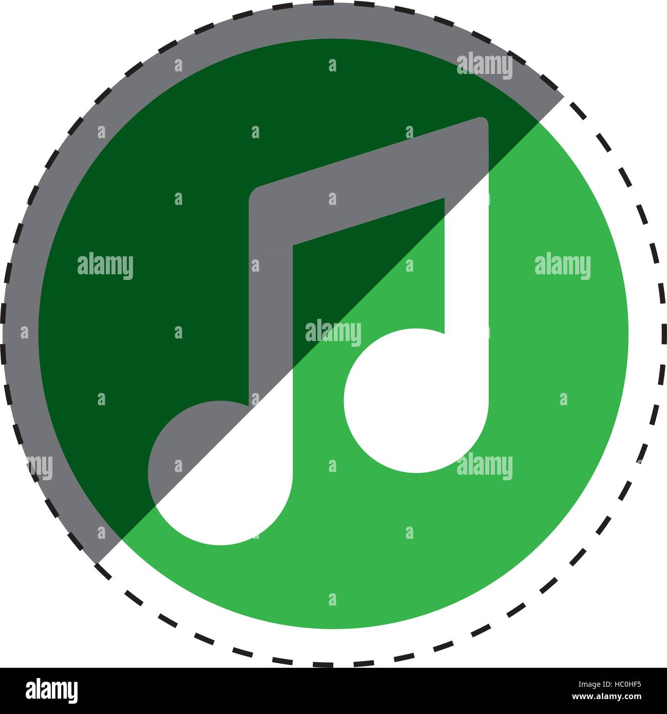 Music note symbol icon vector illustration graphic design Stock Vector ...