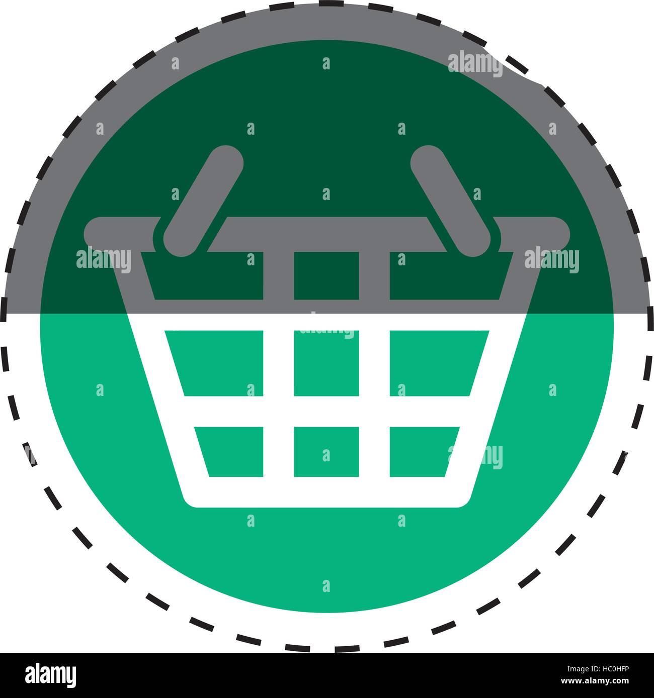Shopping basket symbol icon vector illustration graphic design Stock ...