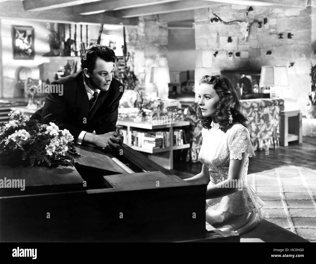 LEAVE HER TO HEAVEN, from left, Cornel Wilde, Jeanne Crain, 1945, TM ...
