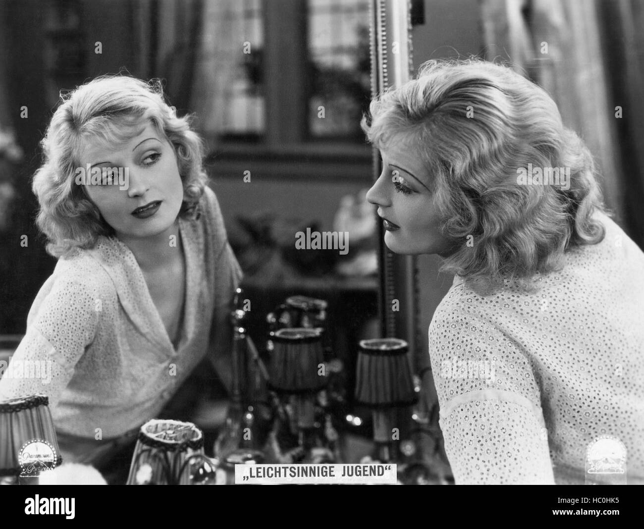 LEICHTSINNIGE JUGEND, (German language version of MANSLAUGHTER, 1930), Camilla Horn, 1931 Stock ...