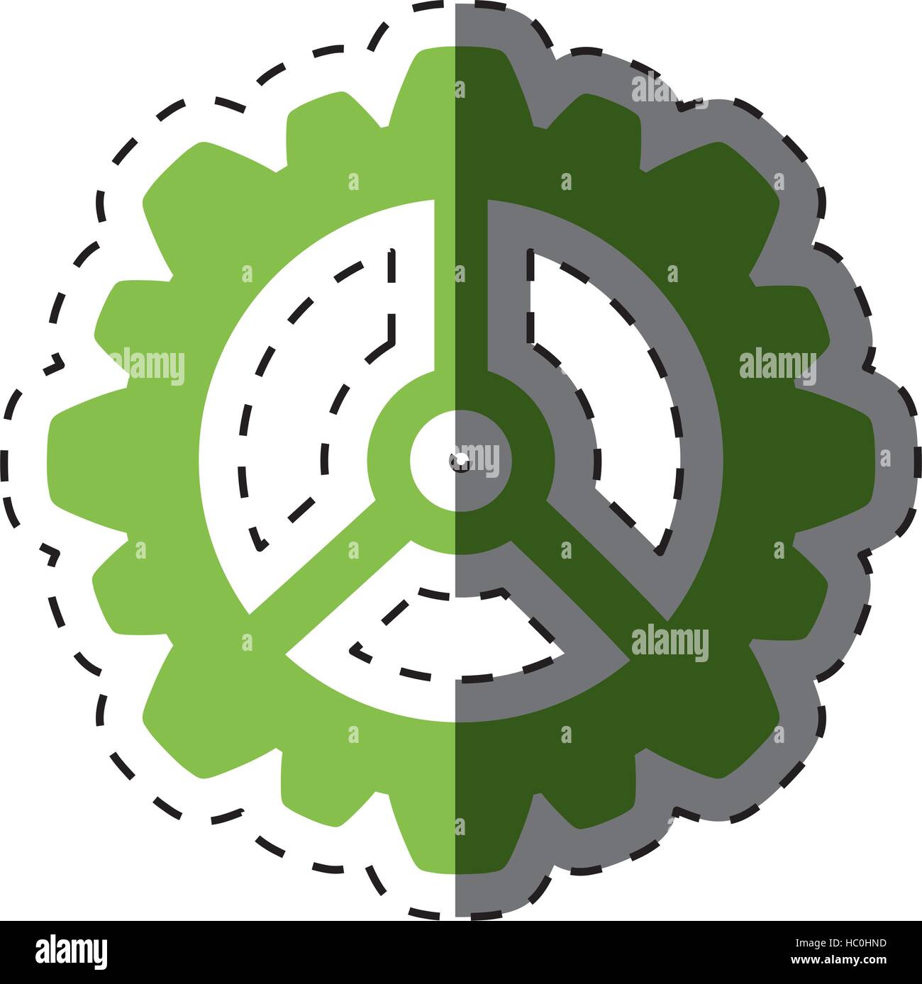 gear cog wheel icon vector illustration graphic design Stock Vector ...