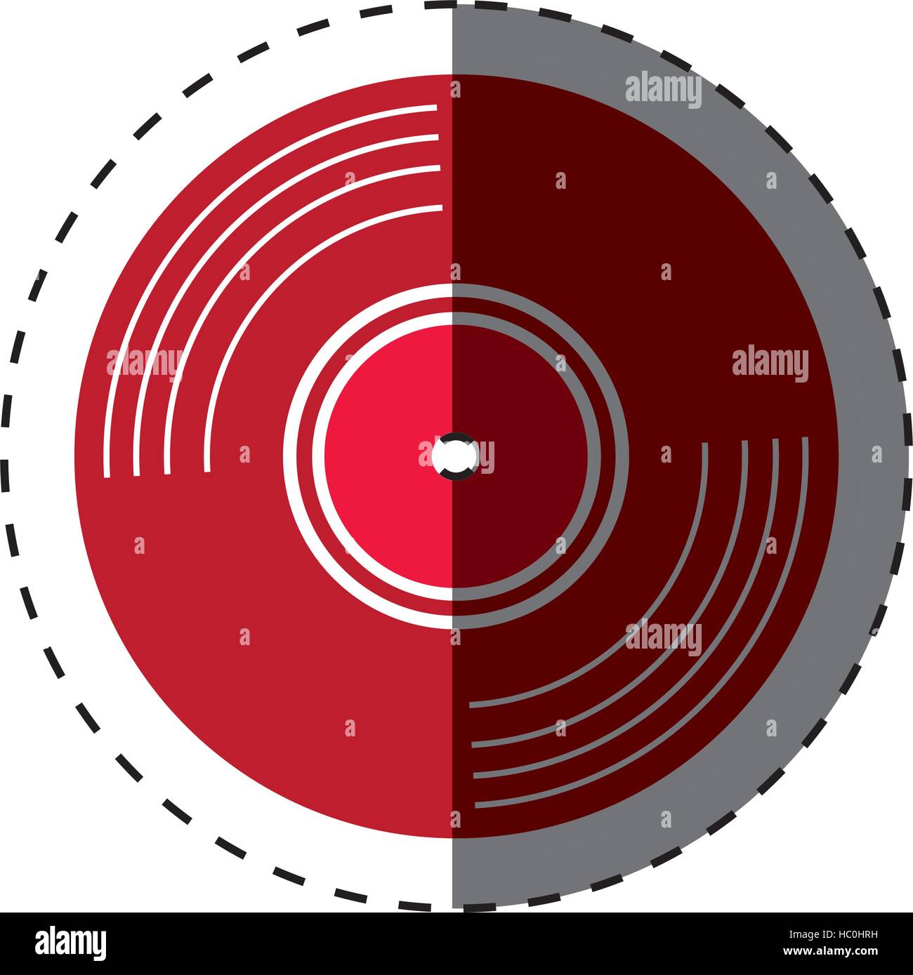 vinyl vintage record icon vector illustration graphic design Stock ...