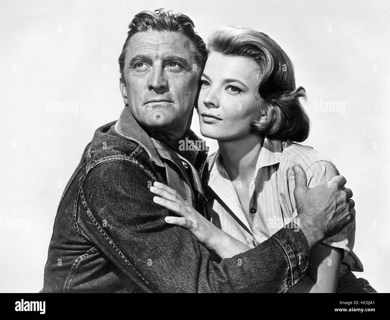 LONELY ARE THE BRAVE, Kirk Douglas, Gena Rowlands, 1962 Stock Photo - Alamy