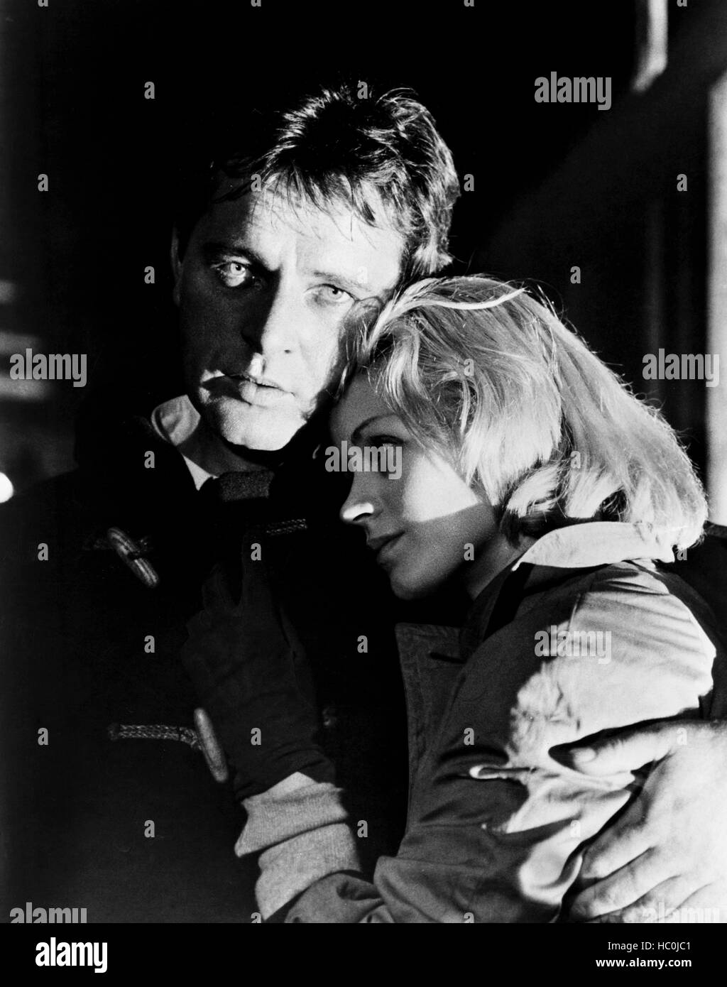 LOOK BACK IN ANGER, from left, Richard Burton, Mary Ure, 1958 Stock ...