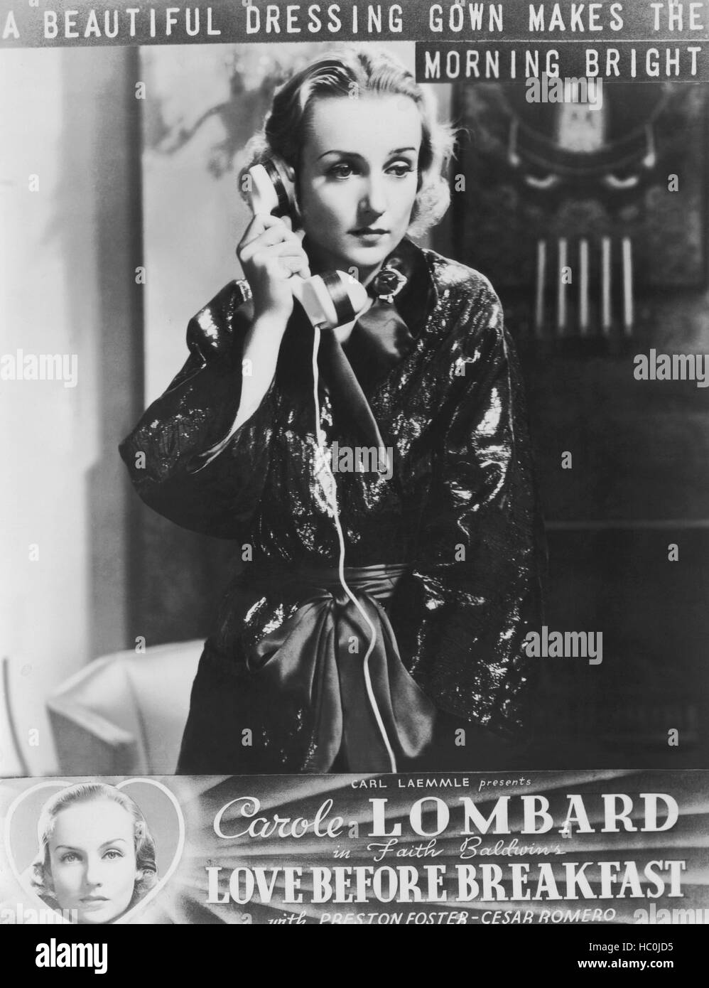 LOVE BEFORE BREAKFAST, Carole Lombard, 1936 Stock Photo - Alamy