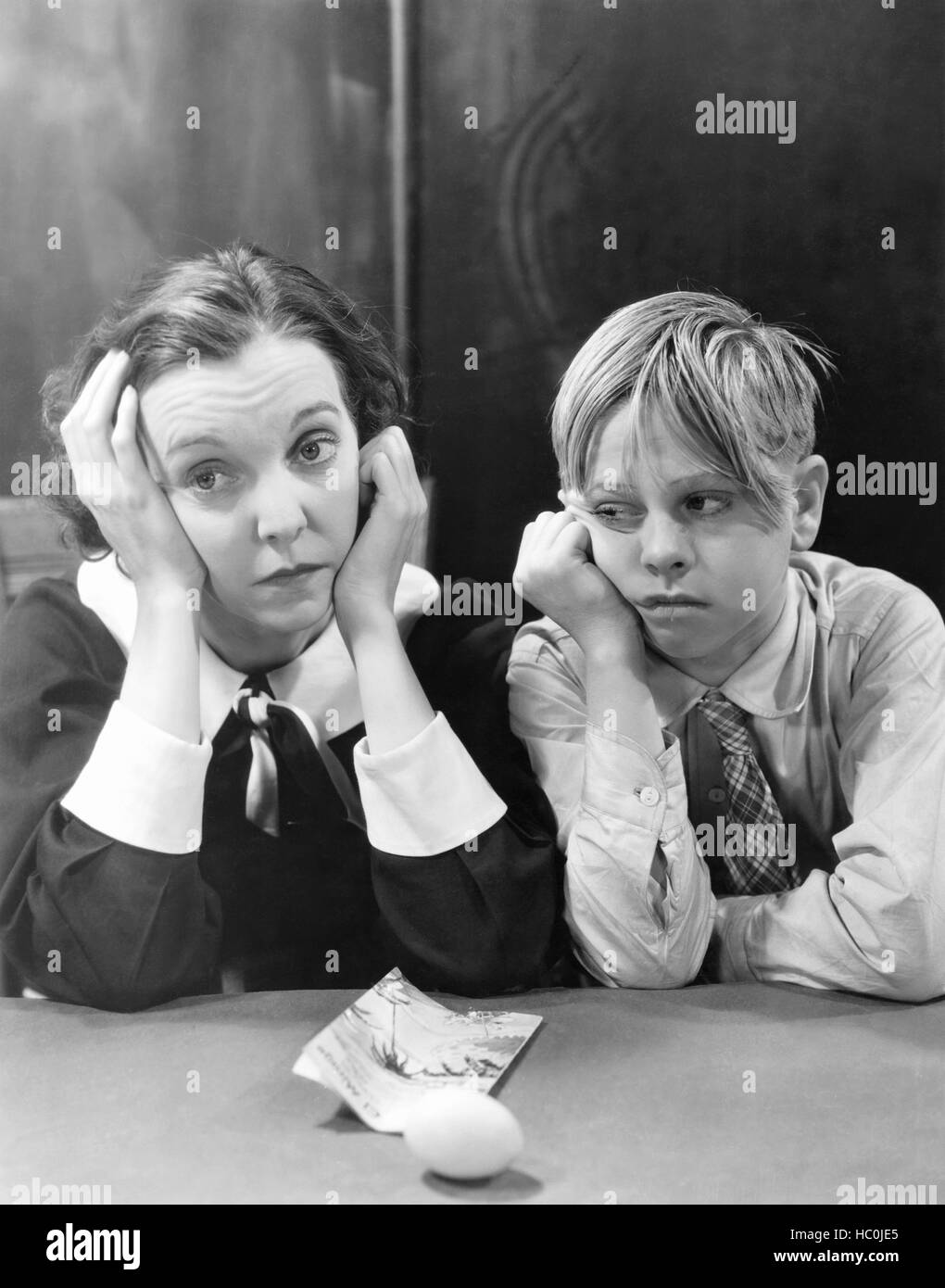 LOVE BIRDS, from left: Zasu Pitts, Mickey Rooney, 1934 Stock Photo - Alamy