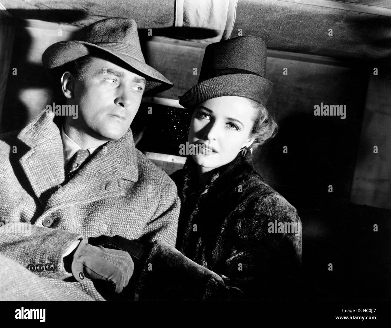 THE LOCKET, from left: Brian Aherne, Laraine Day, 1946 Stock Photo - Alamy